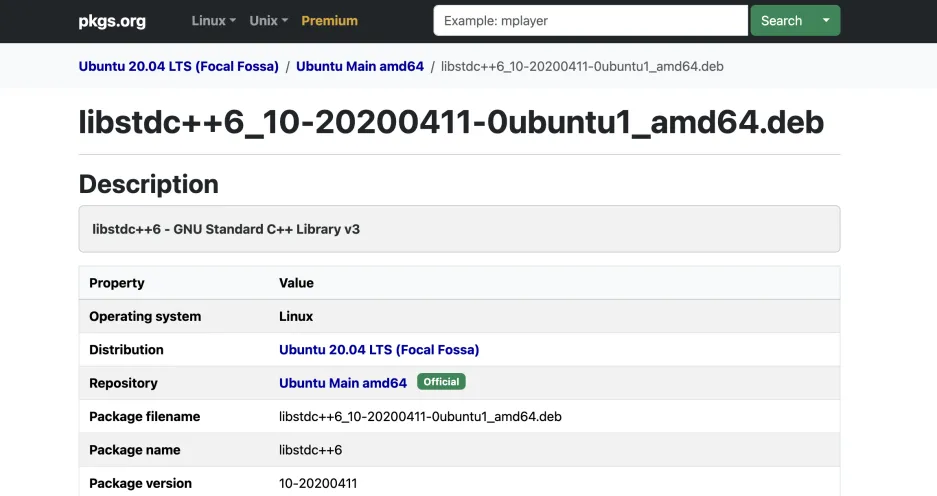 Ubuntu更新源报错解决 Apt Error While Loading Shared Libraries Libstdcso